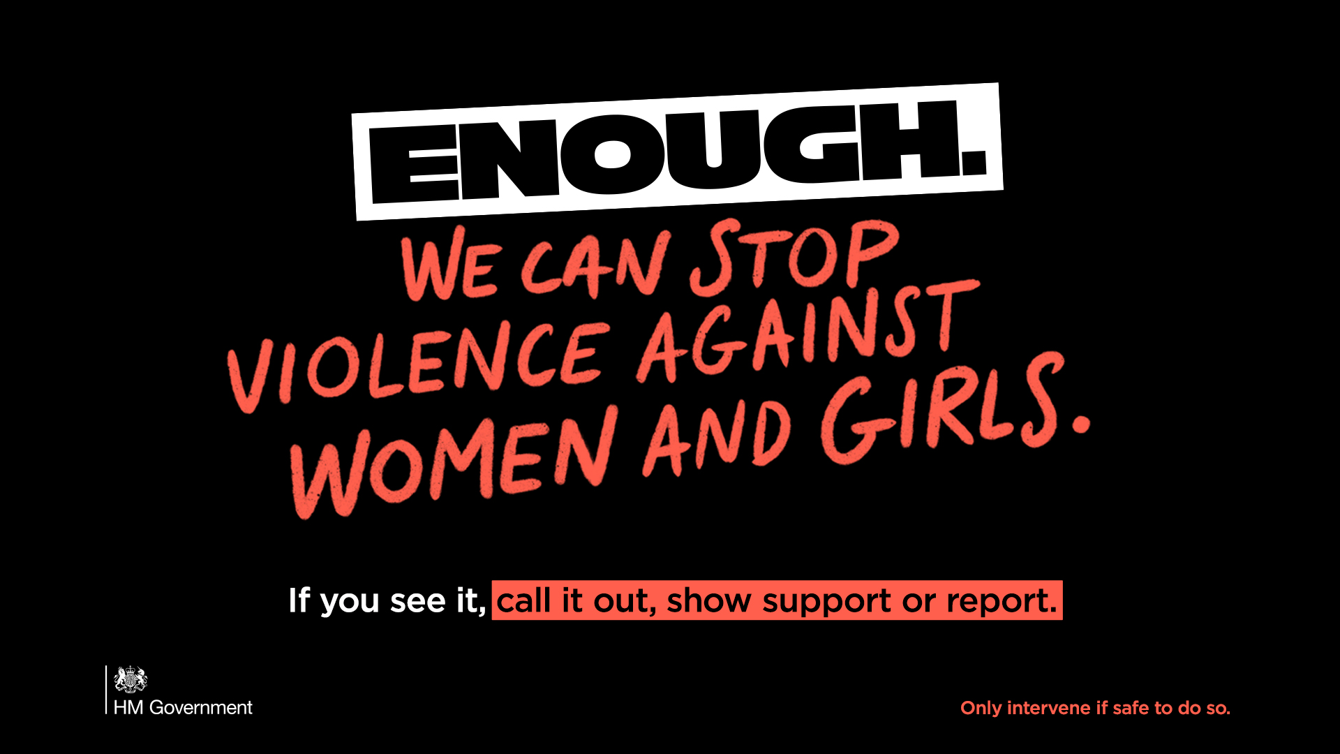 Pcc Supports Home Secretarys Campaign That Says ‘enough To Violence